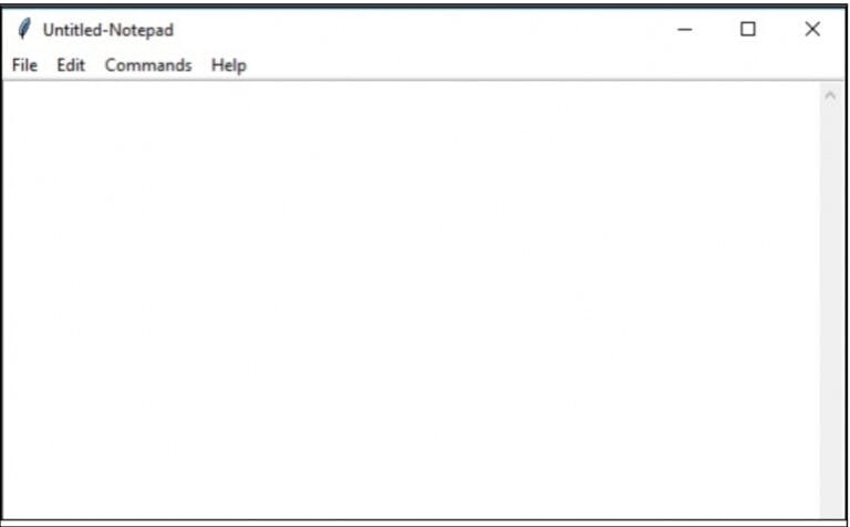 Notepad In Python Using Tkinter - I AM NK